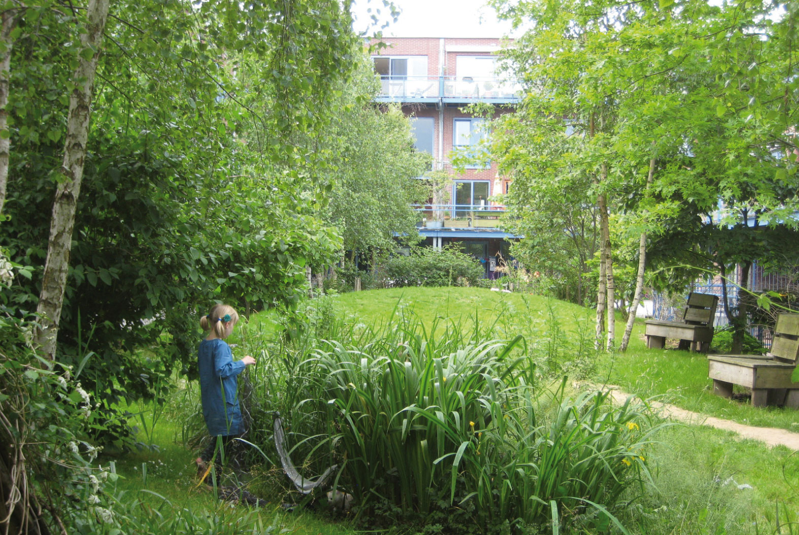 Reliëf in de tuin - Weerproof